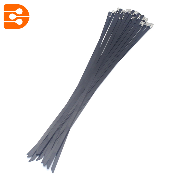 Stainless Steel Epoxy Coated Cable Tie with Ball Lock from China ...