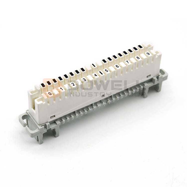 10-Pair KRONE Module (Disconnection) from China manufacturer - DOWELL ...