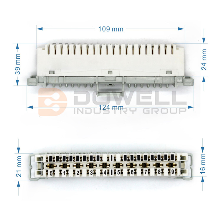 KRONE Disconnection Module, CAT 3, 10-Pair from China manufacturer ...